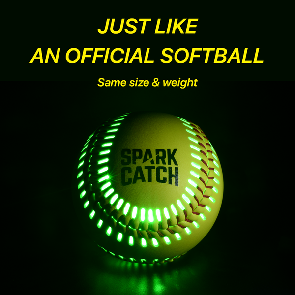 Spark Catch Light Up Softball - Best Softball Gift