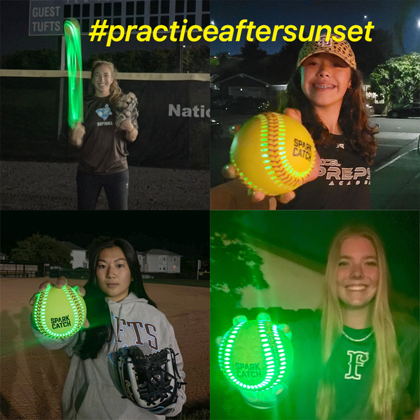 Spark Catch Light Up Softball - Best Softball Gift